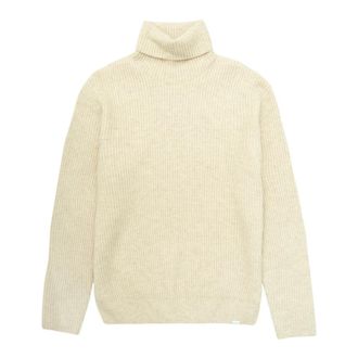 Les Deux Rollkragenpullover - - Knitwear - Herren - Beige - XL