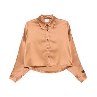 Alysi Damen, Blusen & Hemden, Orange, MGr&ouml;&szlig;e