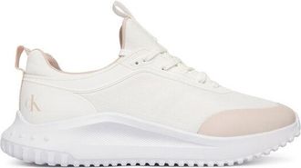 Calvin Klein Jeans Sneakers Eva Runner Laceup Sock Mat Mix YW0YW02064 Wei&szlig;