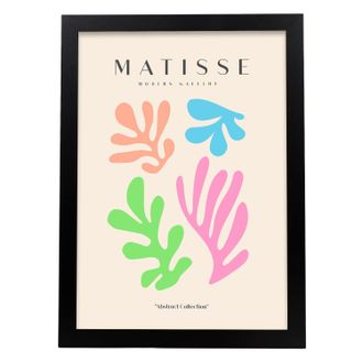 Nacnic Matisse Fauvismus Sammlung Poster 23. Illustrationen im Kunstausstellungsstil in Farbe f&uuml;r die Innendekoration. A3, ungerahmt
