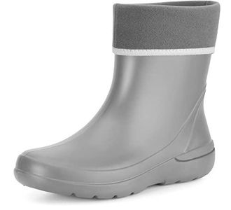 Ladeheid Bottes de Pluie Thermiques en EVA Femme LA-CA-08 (Gris, 38 EU)