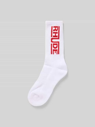 Rhude Socken mit Logo-Detail