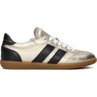 Stefano Lauran Goldene Wildleder Damen Sneakers - - Shoes - Damen - Mehrfarbig - 36 EU