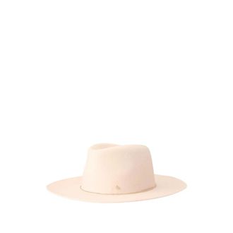 Maison Michel Miren Fedora - - Accessories - Damen - Beige - S