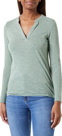 s.Oliver Damen T-Shirt Langarm Green 32