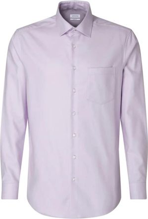 Seidensticker Lang&auml;rmliges Businesshemd - - Shirts - Herren - Lila - 3XL