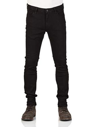 Lee Malone Jeans Homme, Black Rinse, 30W / 34L