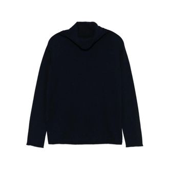 Le Tricot Perugia Rollkragenpullover - - Knitwear - Damen - Blau - XL