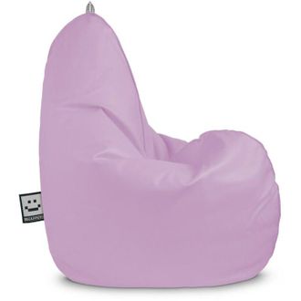 Happers Happers - Pouf Poire Relax Similicuir Indoor Lavende Enfant