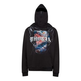 Phobia Archive Snake Balaclava Hoodie - - Sweatshirts & Hoodies - Herren - Schwarzk - M