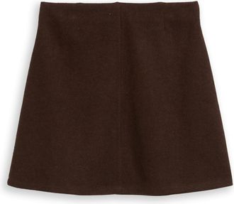 Tom Tailor Damen 1048757 Cosy Rock in Melange-Optik, 39062-Dark Pecan Brown, 40