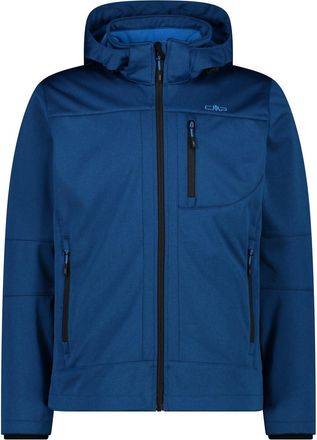 F.lli Campagnolo Herrenjacke mit Kapuze und Reißverschluss, Petrol Mel., 58