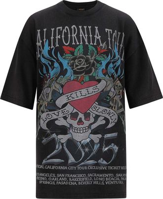 Ed Hardy T-Shirt California Love Kills