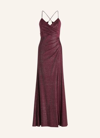 Vera Mont Vm Vera Mont Abendkleid Mit Glitzergarn rot