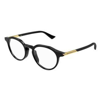 Bottega Veneta unisex, Accessoires, Noir, Taille: 48 MM Monture Lunettes Noir Mat
