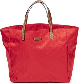 Gucci Crossbody Bags - Medium Open Tote - Gr. unisize - in Rot - f&uuml;r Damen