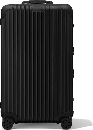 Rimowa Original Trunk Gro&szlig;er Koffer in Schwarz - Aluminium - 73x44x36.5