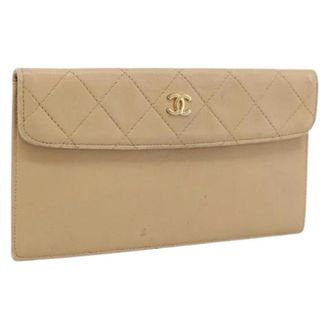 Chanel Pre-owned Vintage Long Wallet - - Pre-owned - Damen - Beige - ONE SIZE