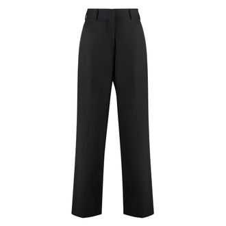 Palm Angels Femme, Pantalons, Noir, Taille: 36 FR Pantalons