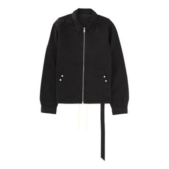 Rick Owens Giacca - Zipfront Jkt - - Jackets - Herren - Schwarzk - M