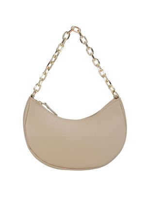 Felipa Schultertasche aus Leder Damen Mokka