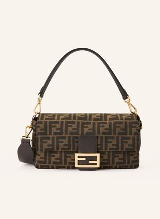 Fendi Handtasche Baguette Medium braun