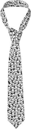 Generic Cravate Homme Cr&acirc;ne Gothique Abstrait Noir Tendance Cravates Classique Cravate Pour Homme Pour F&ecirc;te C&eacute;l&eacute;brations Accessoires