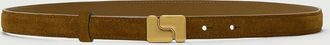 SOEUR CEINTURE NINON MINI CARAMEL CRO&Ucirc;TE DE CUIR