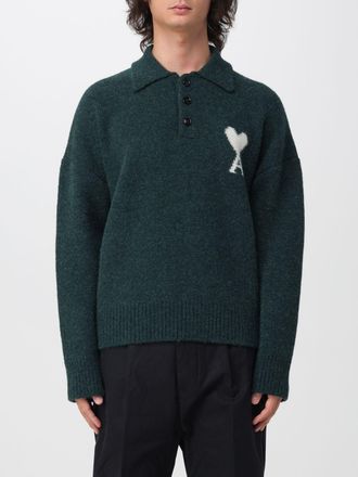 Ami Pullover Herren Farbe Flaschengr&uuml;n