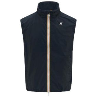K-Way Valen Plain Warm Gilet - - Jackets - Herren - Blau - 2XL