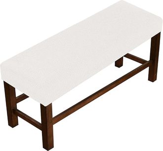 Generic wasserdichte Hockerbank Abdeckung - Universelle Bankauflage Aus Elastischem Jacquard rutschfest, Abnehmbar & Waschbar Für Wohnzimmer, Küche, Hotel Und