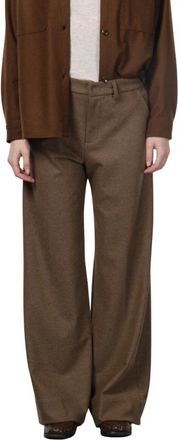 Mason's Pantalon Chino Tailleur New York Studio - Femme - Pantalons - Brun - Taille: 36 FR