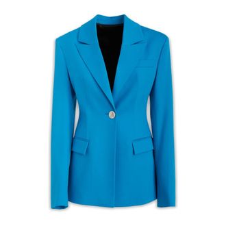 The Attico Femme, Vestes, Bleu, Taille: 36 FR Blazer