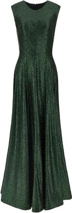 Norma Kamali Robe Au Genou - Vert