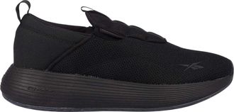 Reebok Dmx Comfort Sneaker f&uuml;r Damen, Zum Anschl&uuml;pfen (Schwarz/Grau)