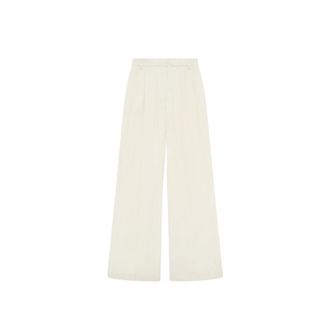 Iro Iro, Homme, Pantalons, Blanc, Taille: W40 Pallia Wide Pantalons