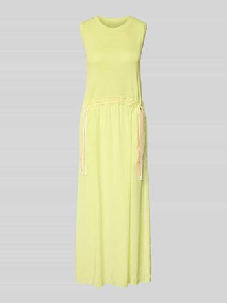 Marc Cain Maxikleid mit Kordelzug an der Taille