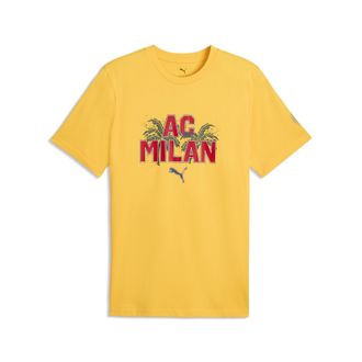 Puma AC Milan FtblCulture T-Shirt Herren, Accessoires, Gelb, XXL