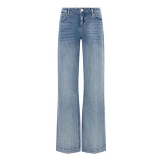 L'agence Femme, Jeans, Bleu, Taille: W25 Joanne Low-Rise Wide-Leg Jean