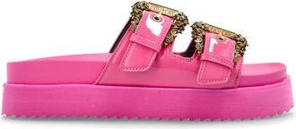 Versace Jeans Couture Femme, Chaussures, Rose, Taille: 39 EU Sandales &agrave; plateforme