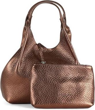 Gianni Chiarini Sac &agrave; main en cuir martel&eacute; DUA Small | 5BGDBBS9719RNGDBL 14204 BRONZO, bronze, Medium