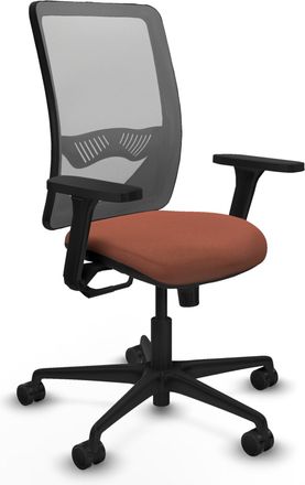 Piqueras y Crespo B&uuml;rostuhl Zulema mit 3D-Armlehnen, h&ouml;henverstellbare Lendenwirbelst&uuml;tze, ausgestattet mit 3 Positionen und Schneidschaum, mit Rollen von 65 mm, Nylon,