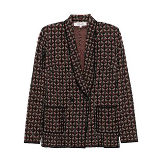 Diane Von F&uuml;rstenberg Stilvoller Blazer - - Jackets - Damen - Mehrfarbig - XS