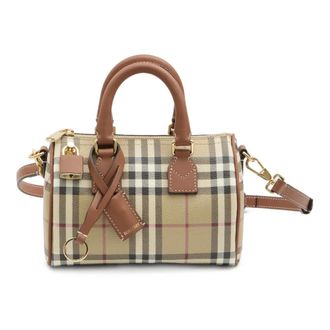 Burberry Femme, Sacs, Multicolore, Taille: ONE Size Mini Sac Bowling Check