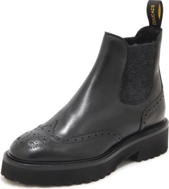 Doucal's Femme, Chaussures, Noir, Taille: 36 1/2 EU Dd8851Philuf214Nn00 Bottes Brogue