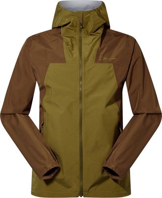 Berghaus Deluge Pro 3.0 Jacke für Herren, Oak Moss,Bark, 48