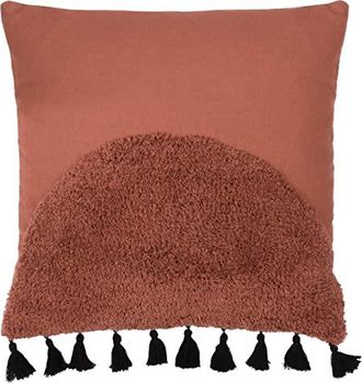 furn. Möbel. Polyester gefülltes Kissen mit Radian Tufted Cotton Lasselled Tasselled