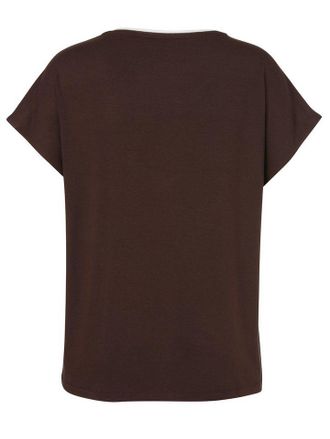 Via Appia Blusentop T-Shirt Rundhals 1/2 Arm Druck