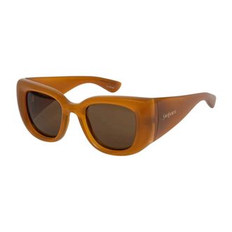 Saint Laurent Sonnenbrillen - - Accessories - Damen - Braun - 55 MM