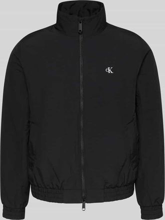 Calvin Klein Jeans Regular Fit Blouson mit Label-Patch
